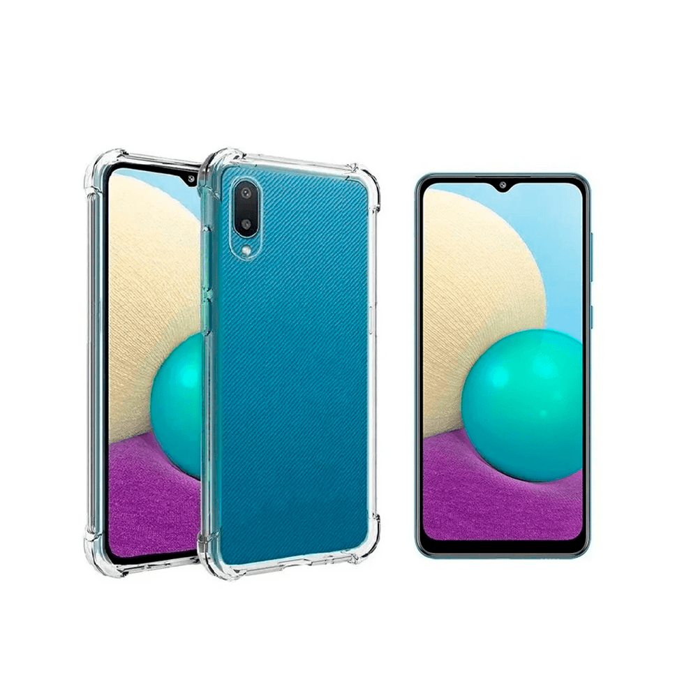 Capa Anti Impacto Samsung Galaxy A02 Transparente Capinha - BRDrop