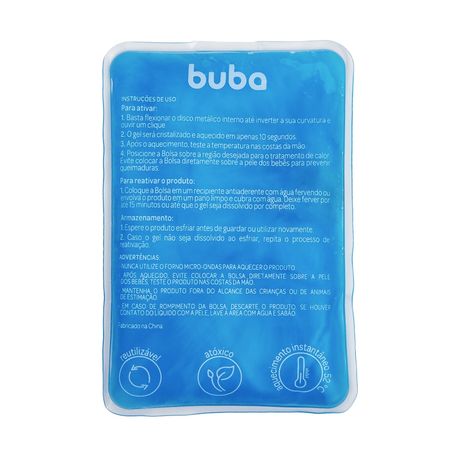 Bolsa Térmica Instantânea Buba Gel Reutilizável Dores Bebê - BRDrop