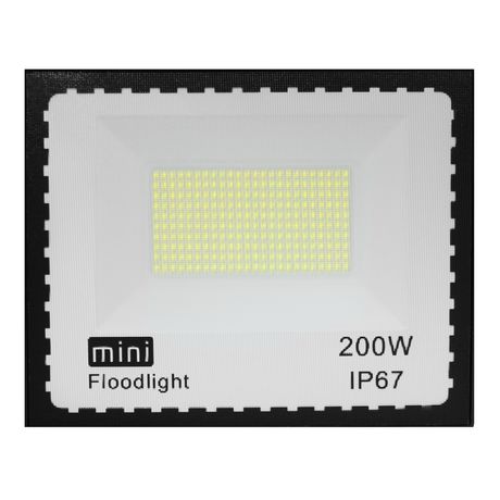 Mini Refletor Projetor Holofote Smd Led 200w Bivolt Ip67 - BRDrop